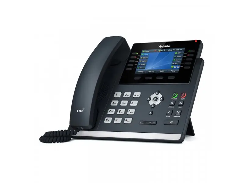 Yealink SIP T46U IP Fiksni telefon, Crni