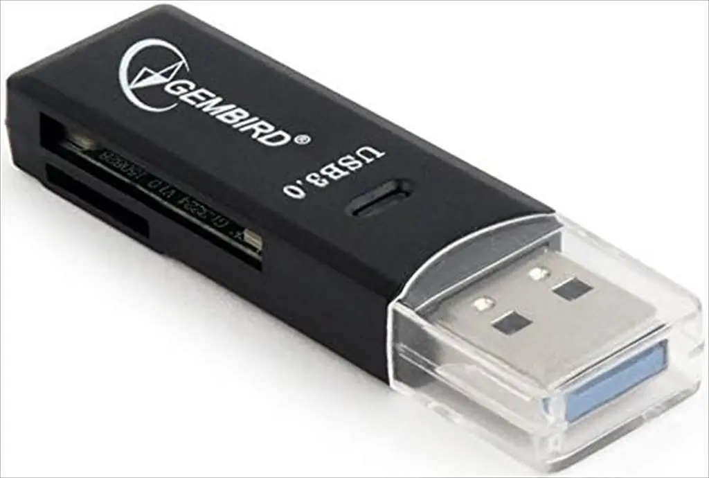 GEMBIRD čitač kartica USB 3.0 Micro-SD/SD Gembird crni