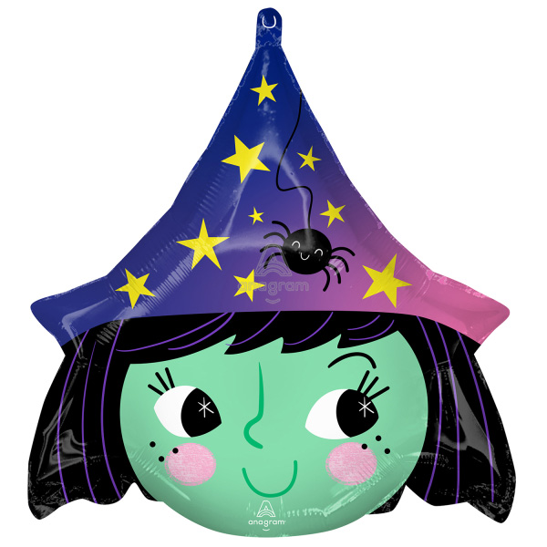 4315675
18″ Foil Shape Halloween Witch