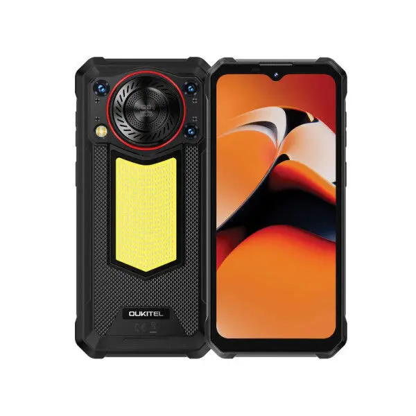 Oukitel Smart telefon WP53 Rugged 4G, 4+12GB, 128GB, Android15, Crni