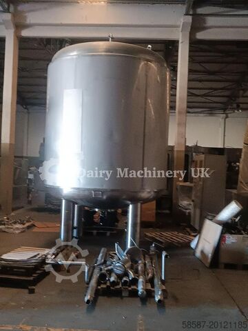 APV aseptični rezervoar za mleko 16.700 l
APV Sterile Milk Tank