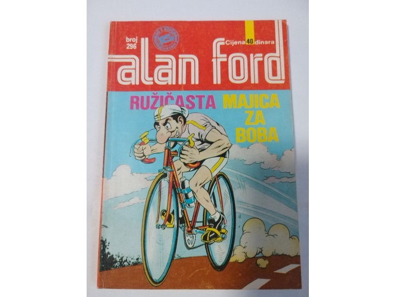 Alan Ford 296 Ružičasta majica za Boba