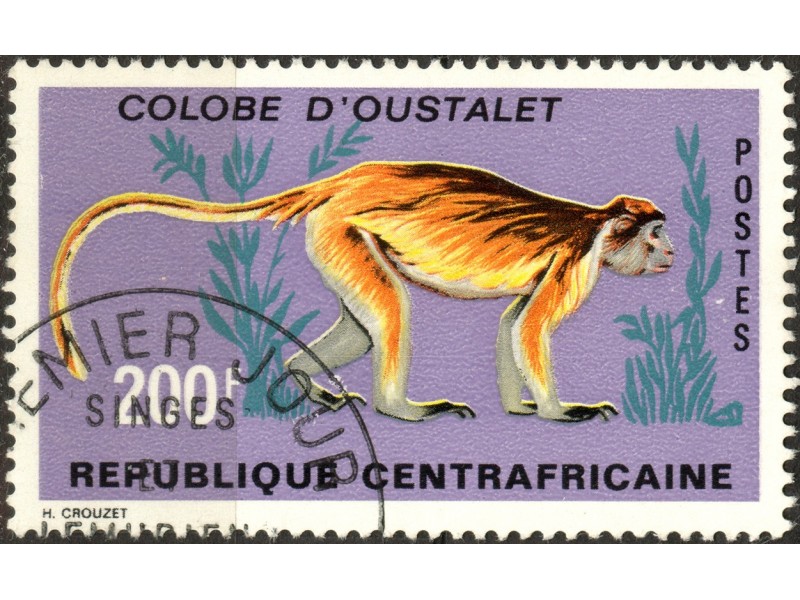 kt686c 25.okt1971 RCentrafricaine Mi246(-o-)1od5