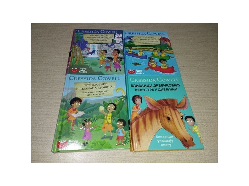 Cressida Cowell 4 knjige