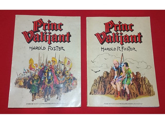 PRINC VALIJANT 1 i 2 Harold Foster