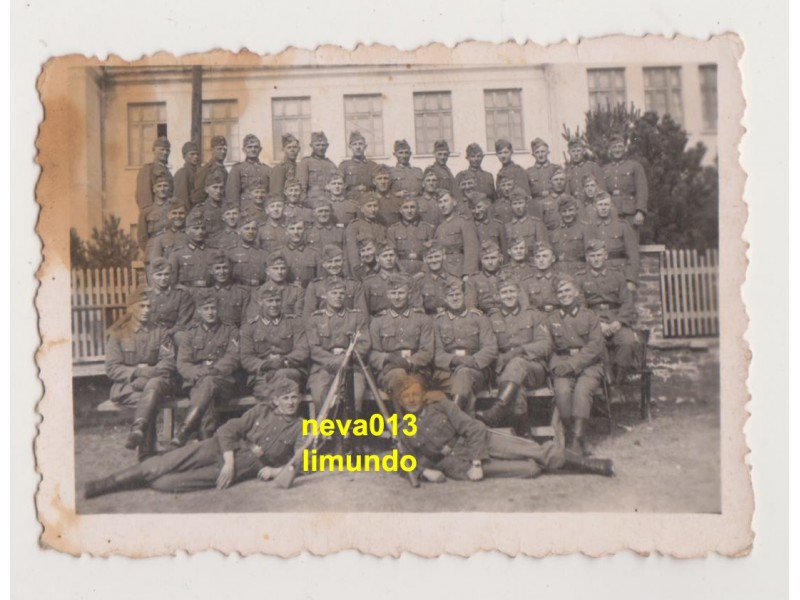 Stara FOTOGRAFIJA VOJSKA ARANDJELOVAC 1942 god.