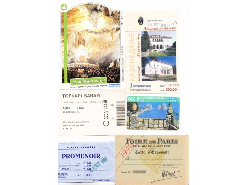 DVOR,POSTOJNA,TOPKAPI,CAPRI,FOLIE BERGERE