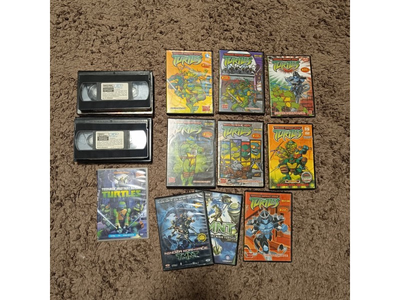 Tmnt Nindza Kornjace Kasete i dvd