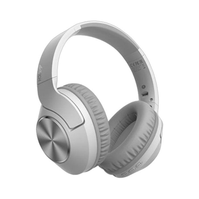 Slušalice A4 Tech BH300 2Drumtek / Bluetooth 5.3 / Bežične / USB-C / Mikrofon / Gray-White