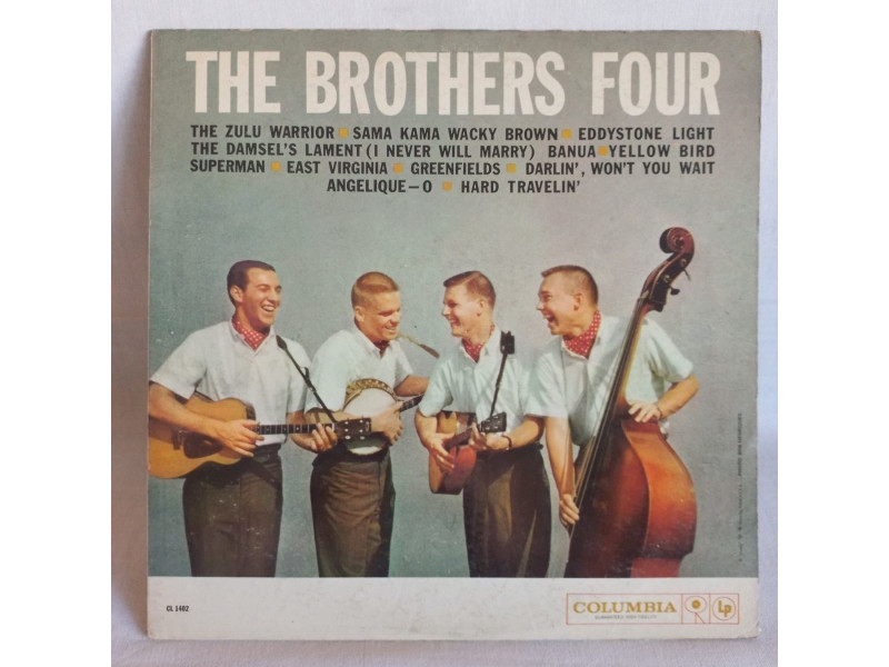 BROTHERS FOUR! RETKO PRVO AMERIČKO IZ 1960.! 5,5!