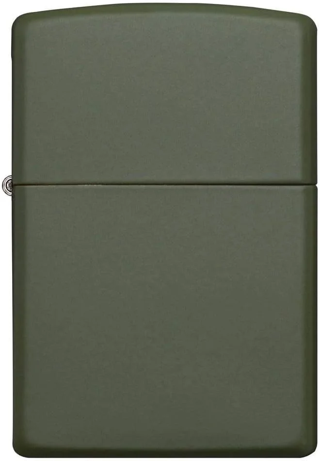 Zeleni mat upaljač zippo