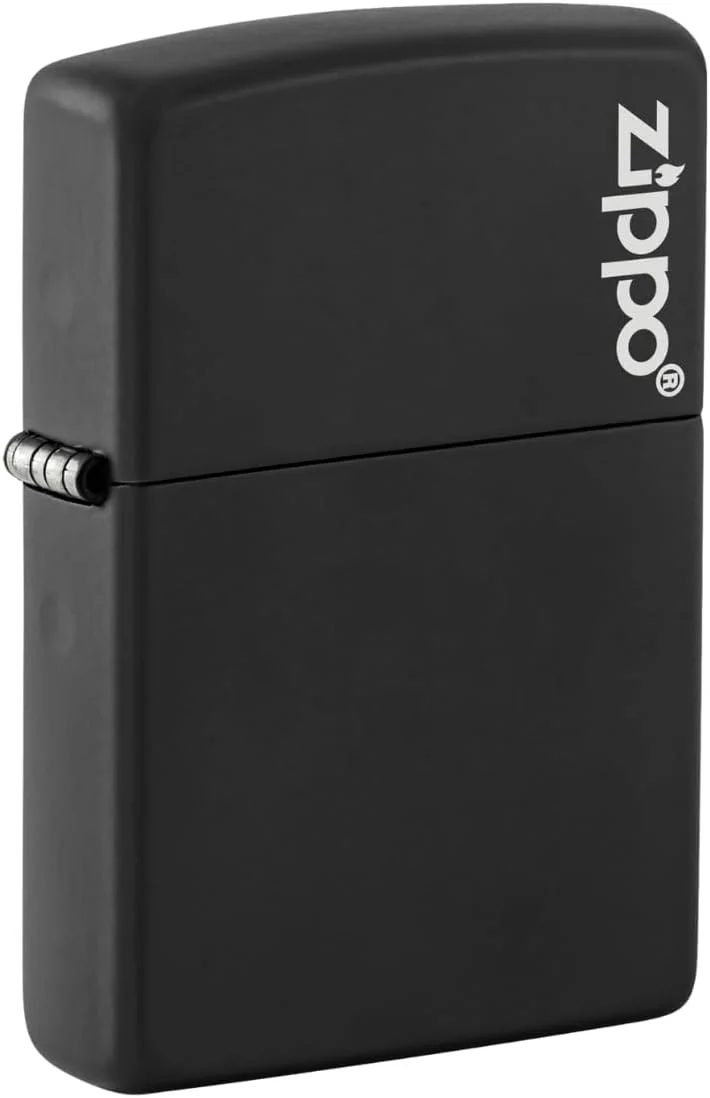 Zippo Logo Black Matte
