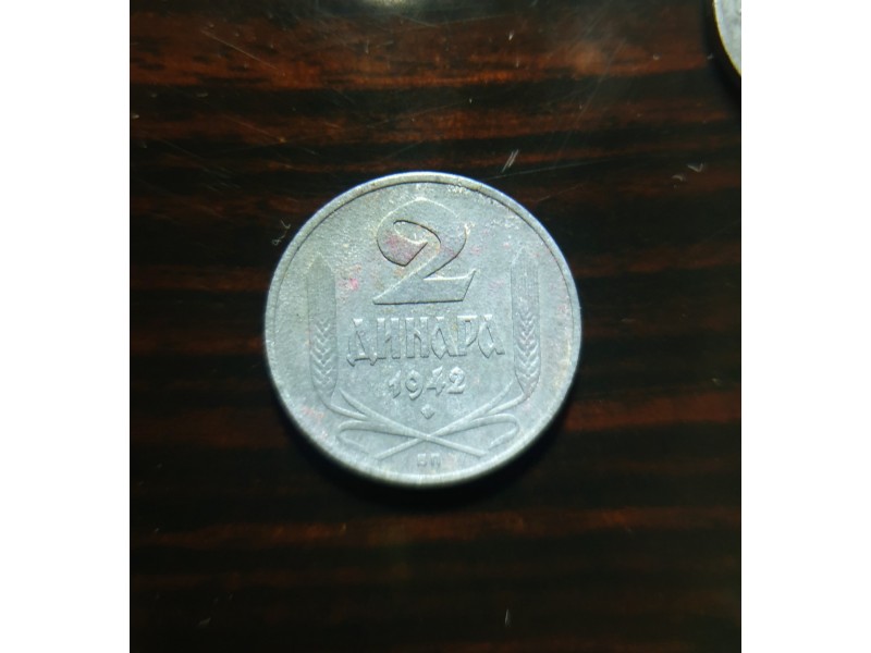 2 dinara 1942