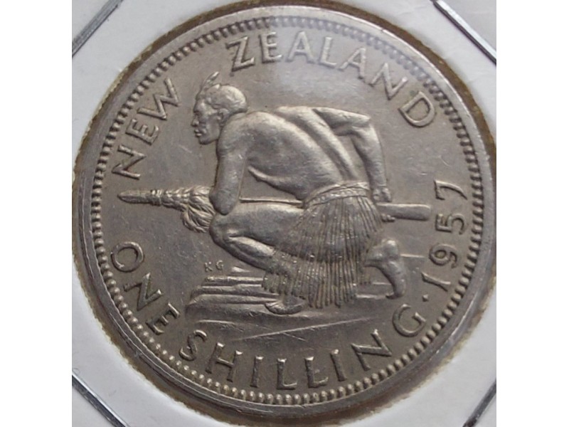 1 Šiling 1957 Novi Zeland