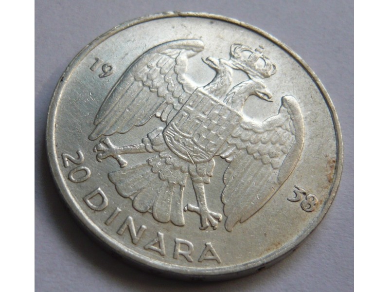 20 Dinara - 1938