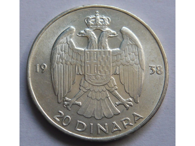 20 Dinara - 1938