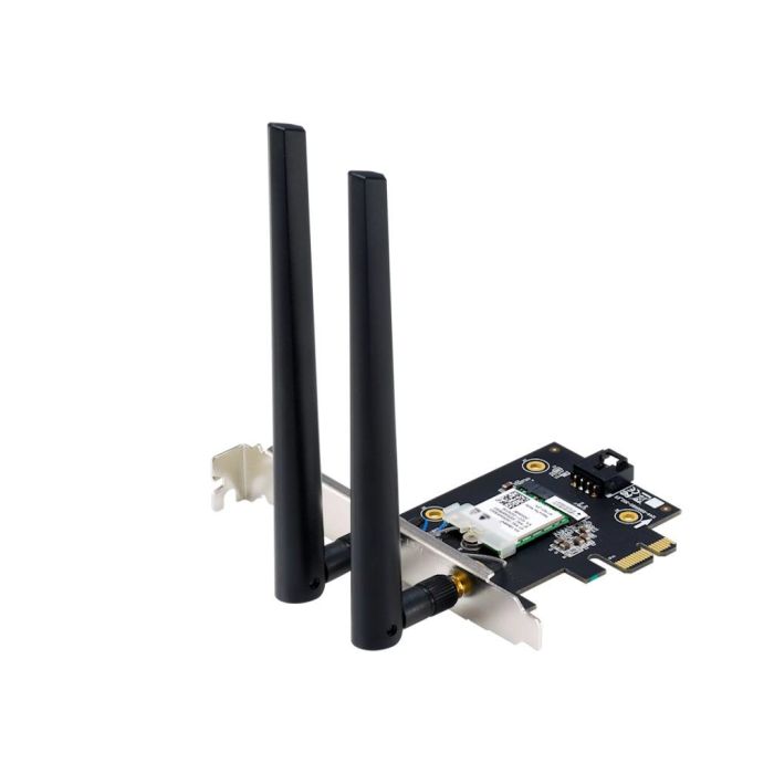 Mrežna kartica ASUS PCE-BE6500 WiFi 7/PCI-E /6GHz band, 4096-QAM/BT5.4, WPA3/2 antene
