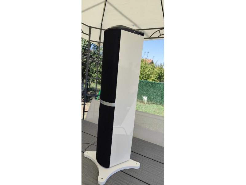 Lenco iPod Tower 1 White – Aktivni zvučnik - iPod dock