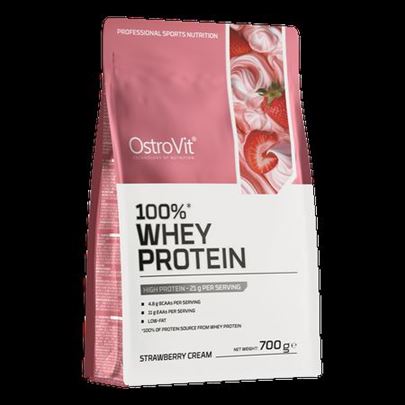 OstroVit 100% Whey Protein, kremasta jagoda, 700gr