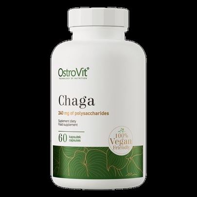 OstroVit Chaga, Ruska Čaga VEGE, 60 kapsula