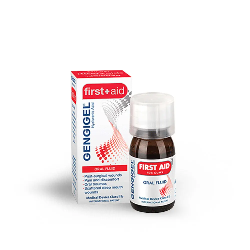 Gengigel Rastvor za ispiranje nakon intervencija u usnoj duplji First Aid, 50ml