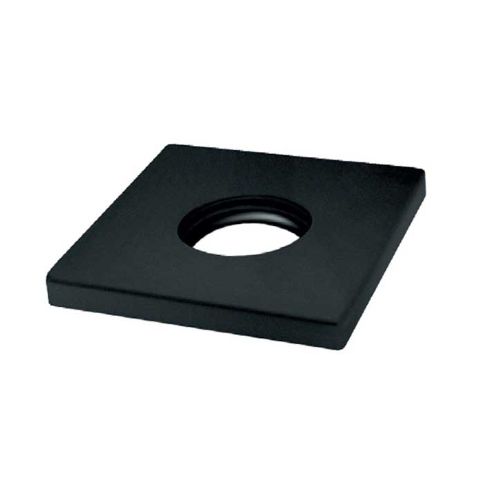 Rozetna 1/2" Black PRO312QB 60x60 mm