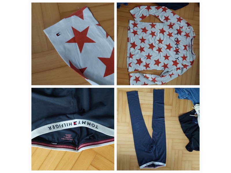 TOMMY HILFIGER,helanke i majica,14-16 god.