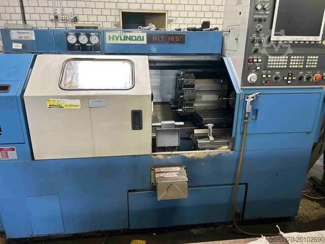 CNC lathe
Hyundai HIT 18 S