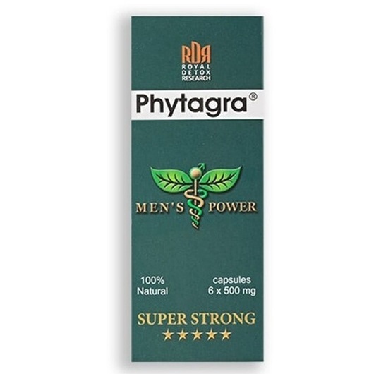 Phytagra mens power biljni preparat za potenciju (6 kapsula), 01000047