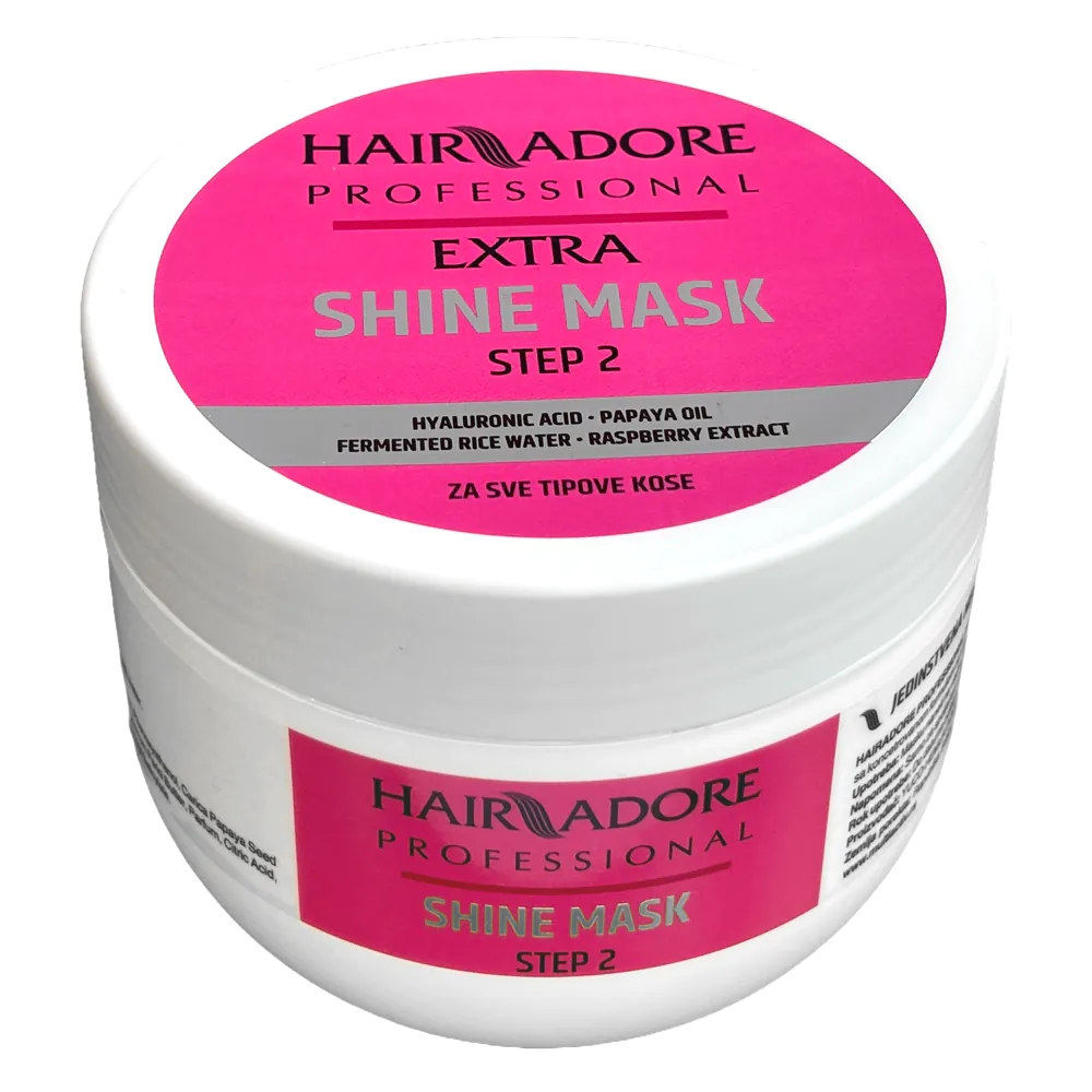 HAIR ADORE PROFESSIONAL EXTRA SHINE MASKA 450 ML