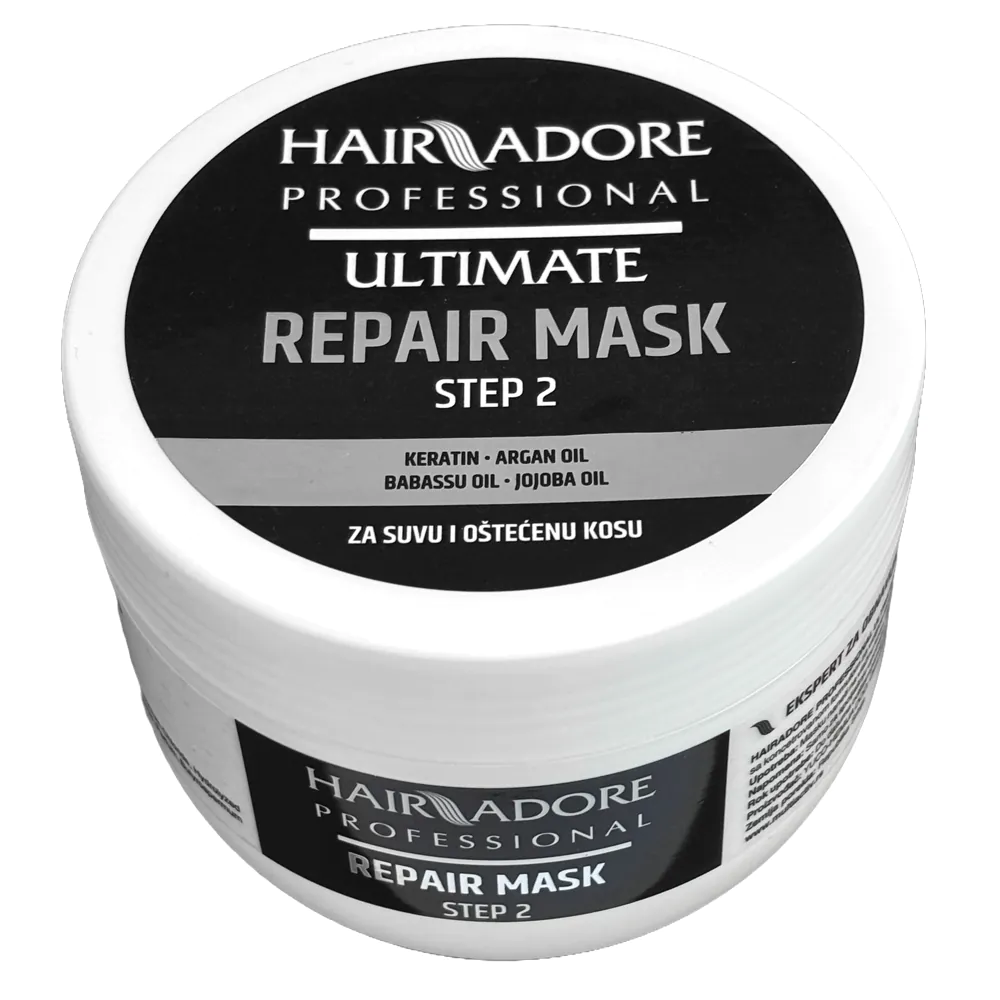 HAIR ADORE PROFESSIONAL ULTIMATE REPAIR MASKA 450 ML