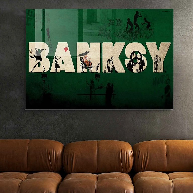 Wallity Slika od kalenog stakla 70x100cm