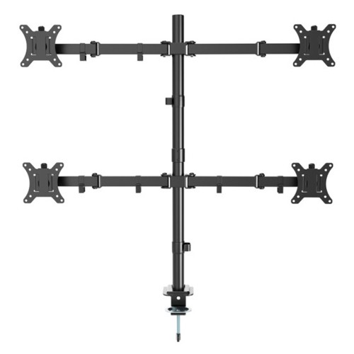 Gembird Podesivi nosač za četiri monitora (MA-D4-01) za ekrane od 13″ do 32″
