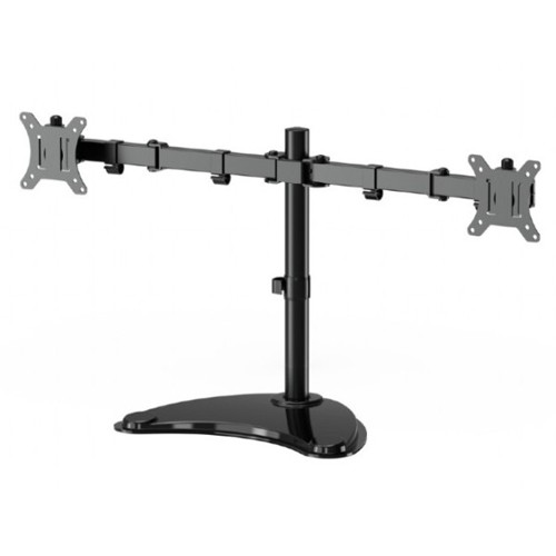 Gembird Dual nosač za monitor (MS-D2ST-02) od 13″ do 32″, rotacija, nagiba i okretanje