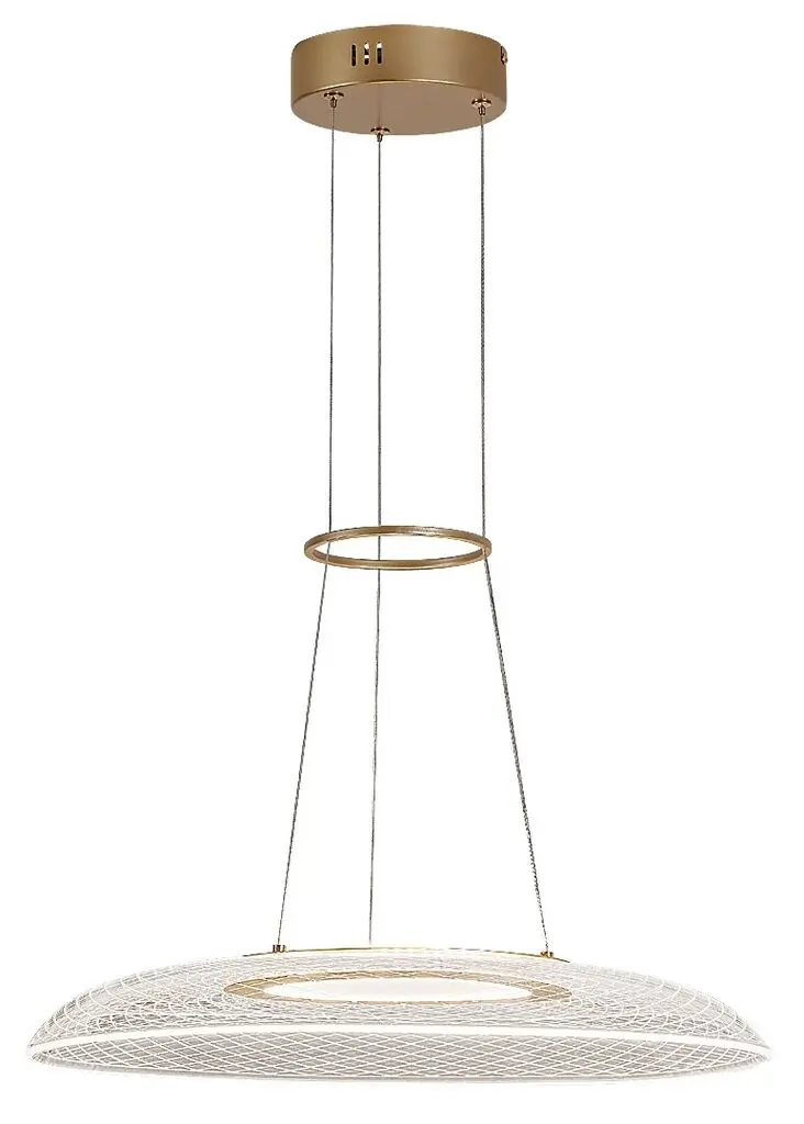 Rabalux Visilica Zofrael, LED 24W, 3000K, 50cm, Zlatne boje