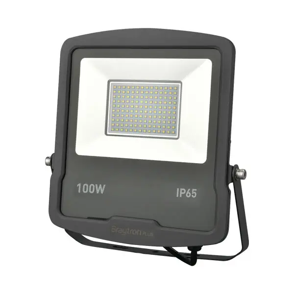 Braytron LED reflektor BRY-FLOOD-SL-100W-GRY-6500K-IP65