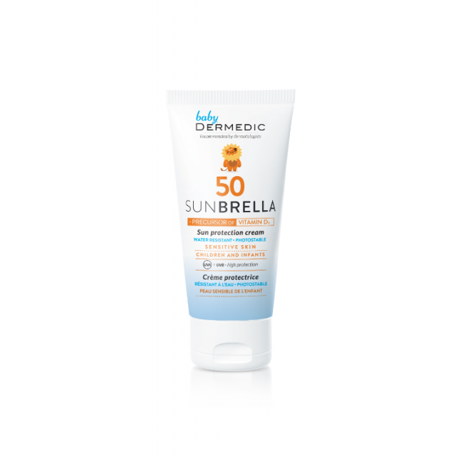 DERMEDIC SUNBRELLA BABY ZAŠTITNA KREMA ZA LICE ZA DECU SPF50 50ML
