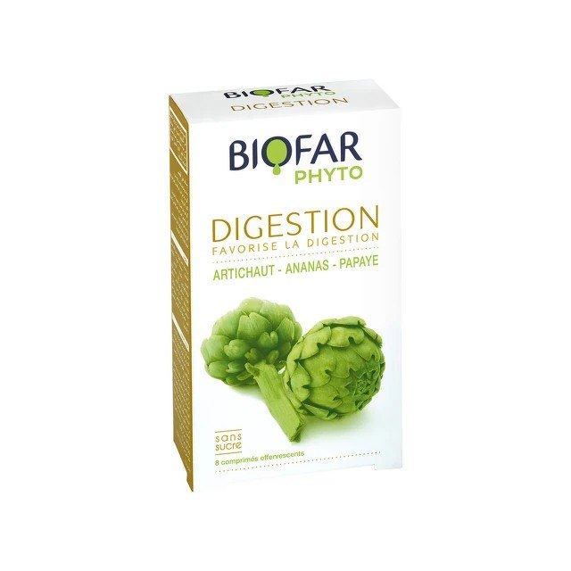 BIOFAR PHYTO DIGESTION ŠUMEĆE TABLETE A8