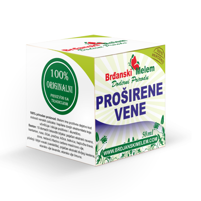 BRĐANSKI MELEM PROTIV PROŠIRENIH VENA 50ML