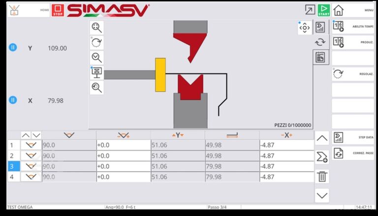 Horizontalna mašina za savijanje
SIMASV T 40 Super