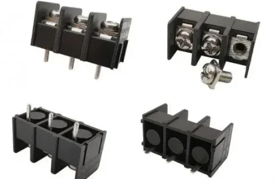 Terminal blok klema 3 kontakta KF7.62mm CRNA