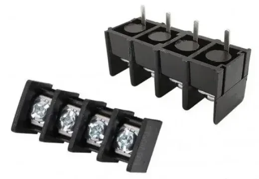 Terminal blok klema 4 kontakta KF7.62mm CRNA