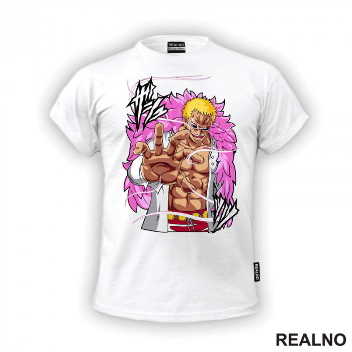 DOFLAMINGO - HAND - ONE PIECE - MAJICA
