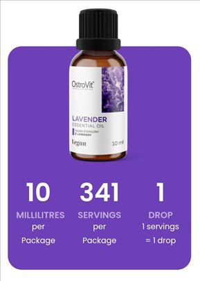 100% Esencija - Eterično ulje, Lavanda 10ml