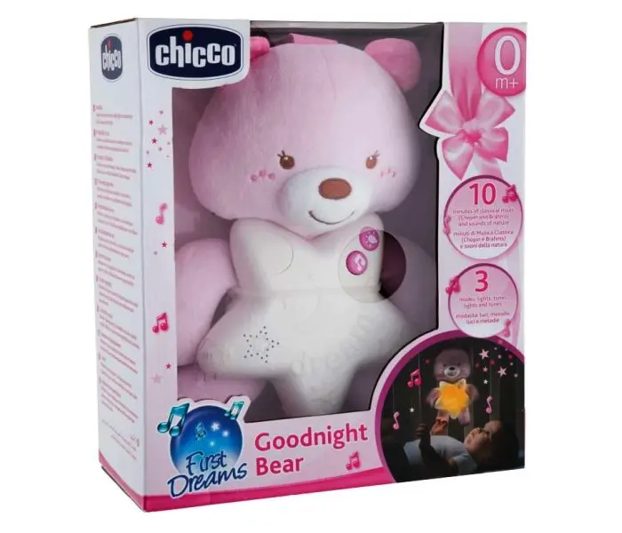Chicco Noćna lampa Meda, Roze