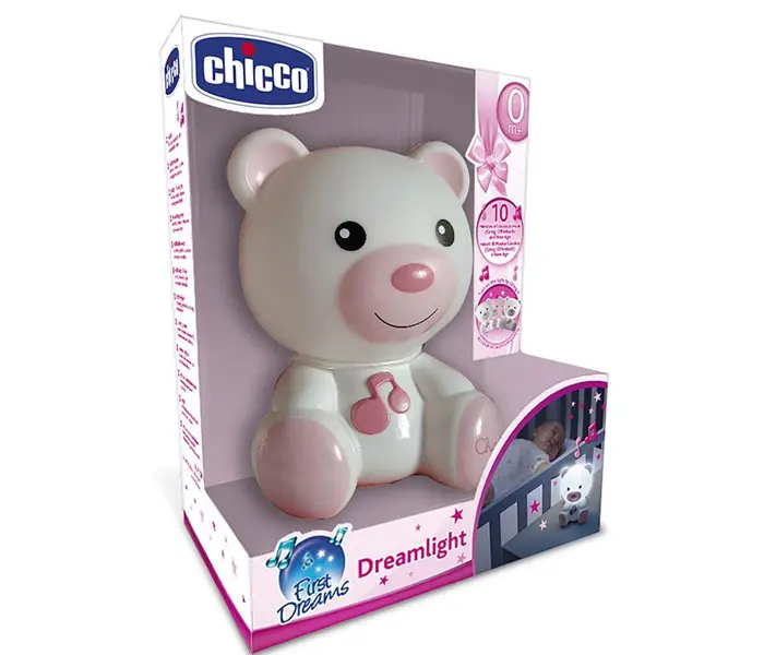 Chicco Noćna lampa Dream light Zeka, Roze