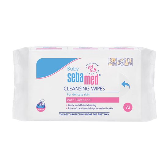 Sebamed Baby Vlažne maramice 99% voda, 60 komada
