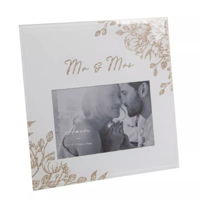 Foto ram - Amore, Mr and Mrs, Pale Grey, 15x10 cm