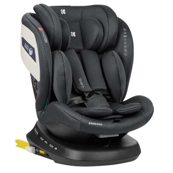 Kikka Boo Autosedište za decu 0-36kg Shift Isofix Dark Grey KKB70091