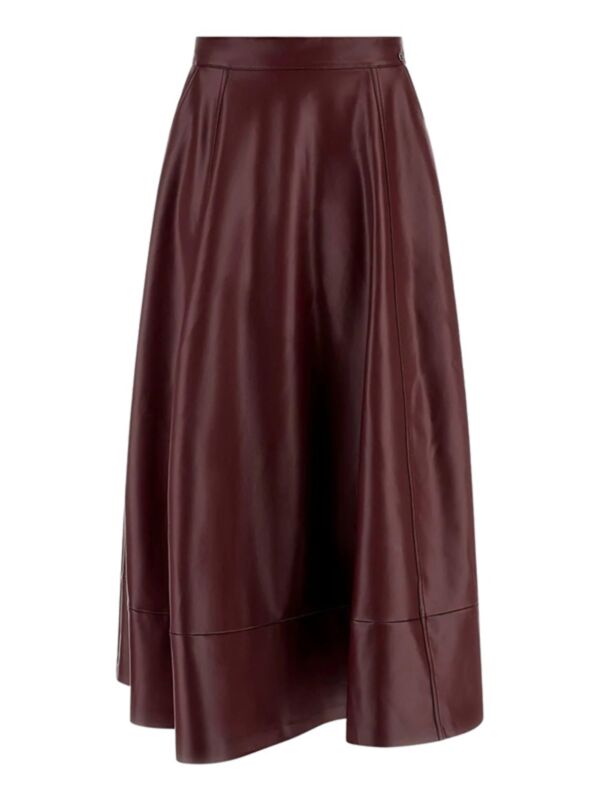 Guess - Bordo maxi suknja